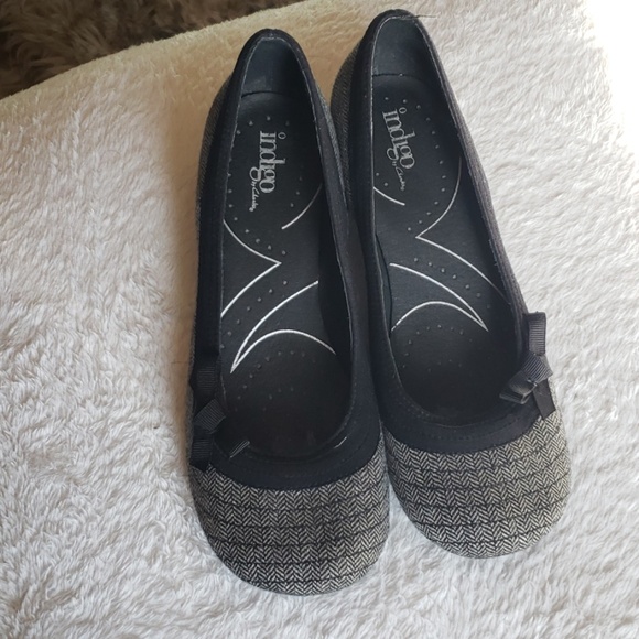 Indigo | Shoes | Indigo By Clarks Herringbone Grey Gothic Grunge Style ...